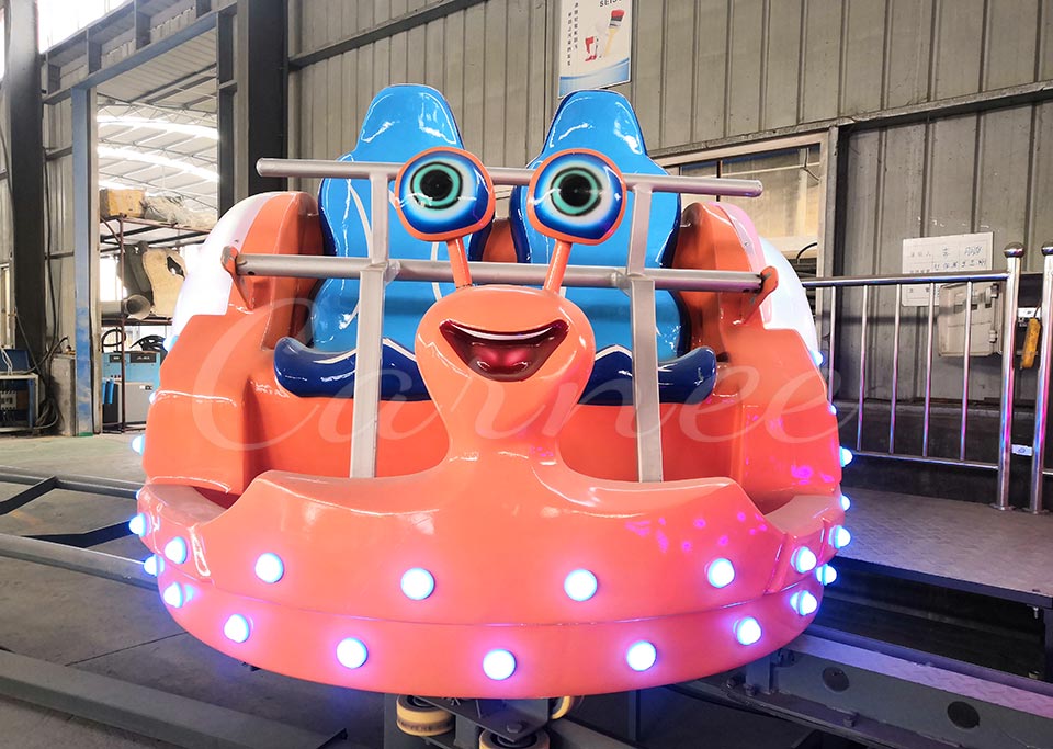 20 Seats Snail Spinning Coaster- Amusement Park Rides Manufacturer ...
